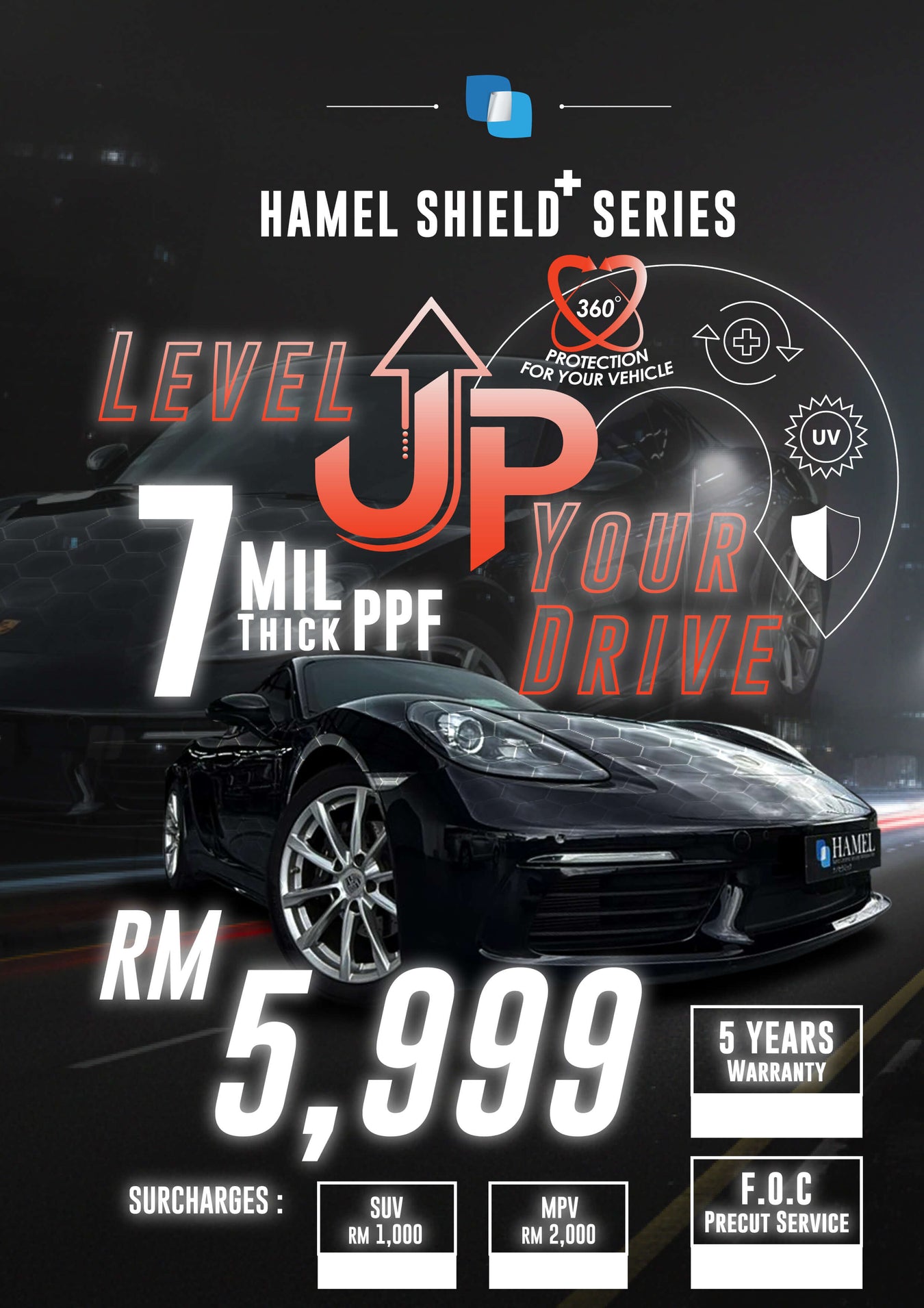 Full Car Paint Protection Film | PPF Full Car Malaysia – Hamel Marketing