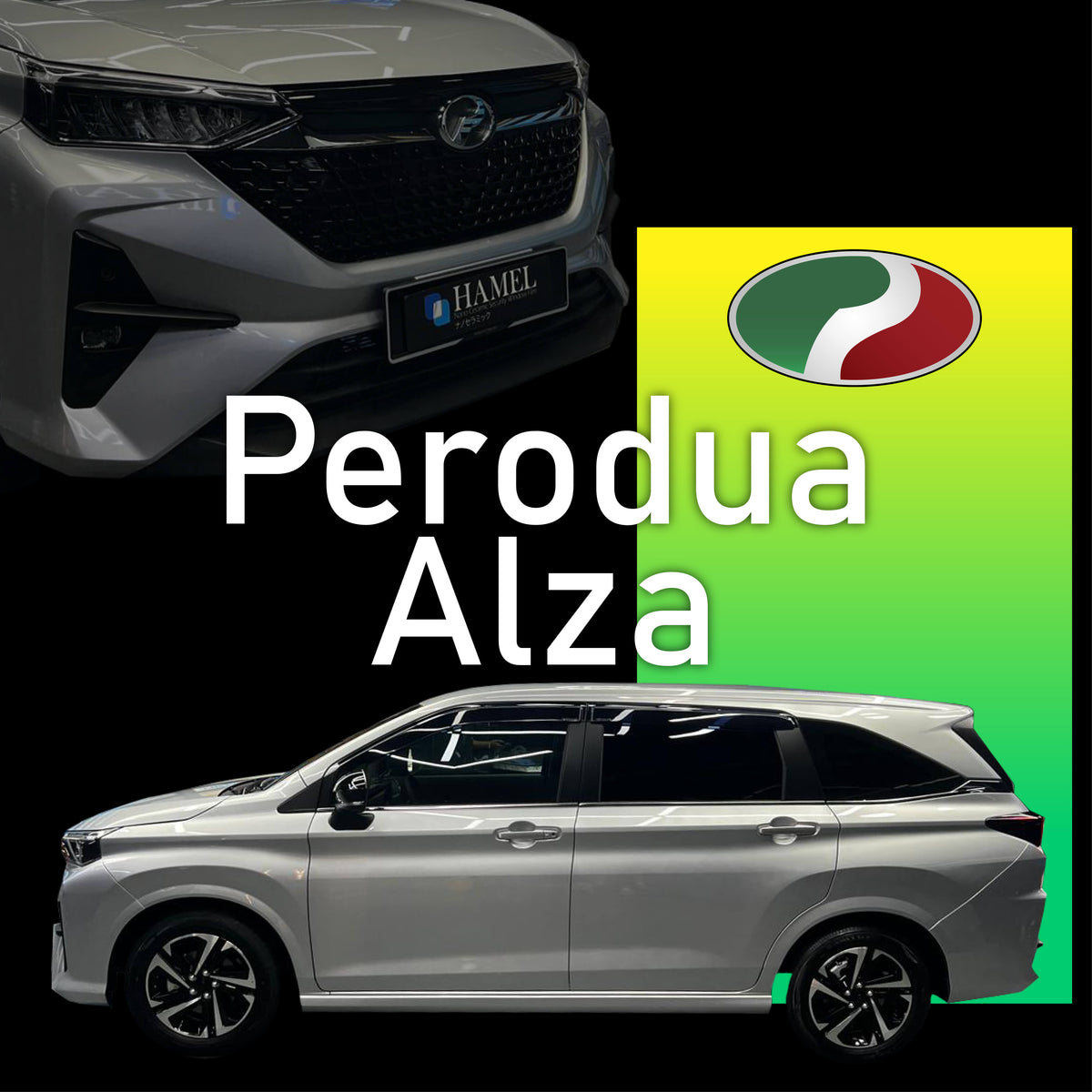 Perodua Alza - Multi Layer Nano Ceramic Sputter Tint – Hamel Marketing